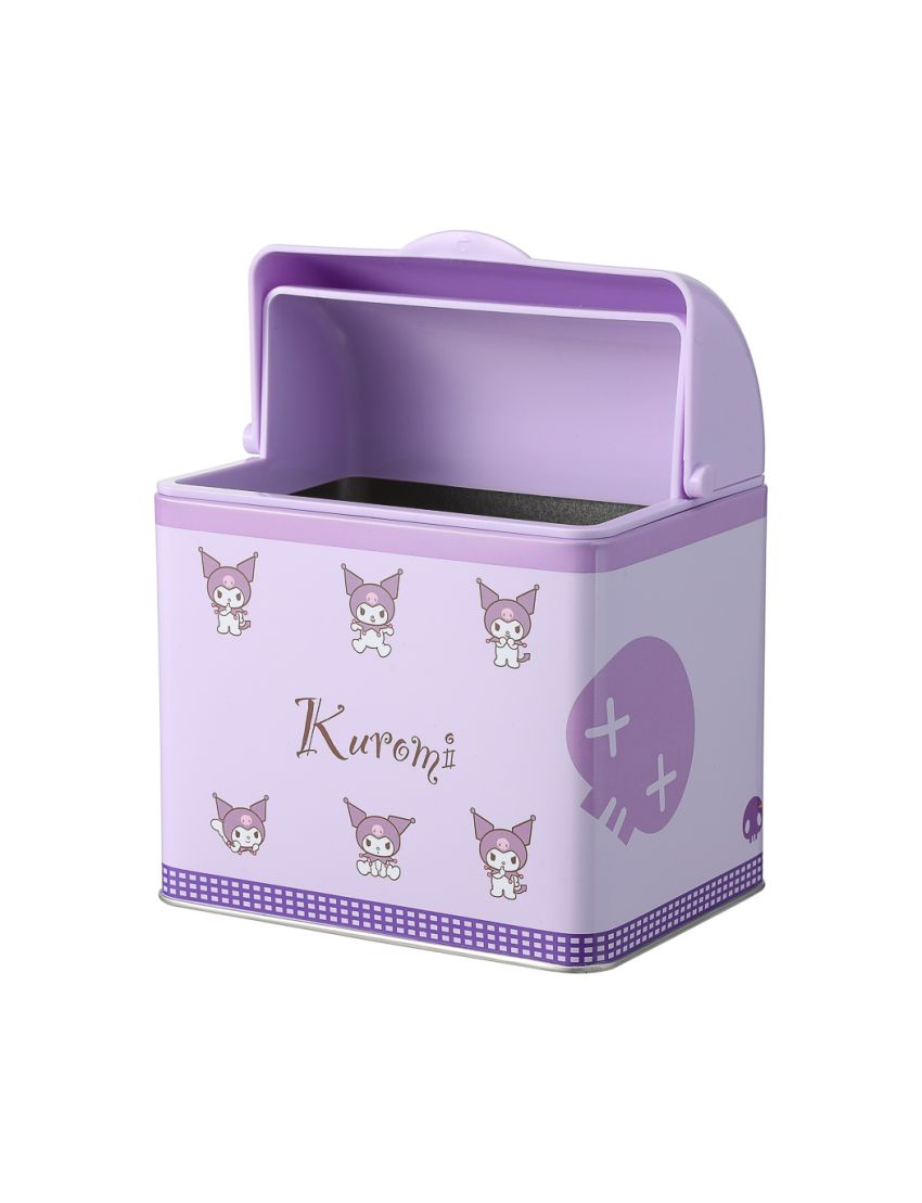 Sanrio Kuromi Tinplate Storage Box | MINISO
