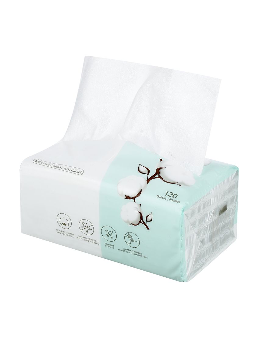 Facial Cleansing Tissue 120 Sheets | MINISO