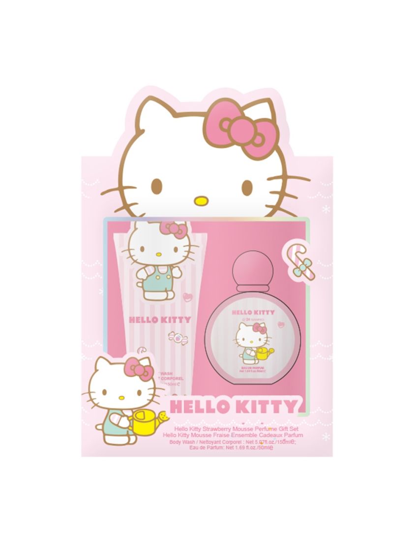 Sanrio Hello Kitty Strawberry Mousse 50ml Perfume Gift Set | MINISO