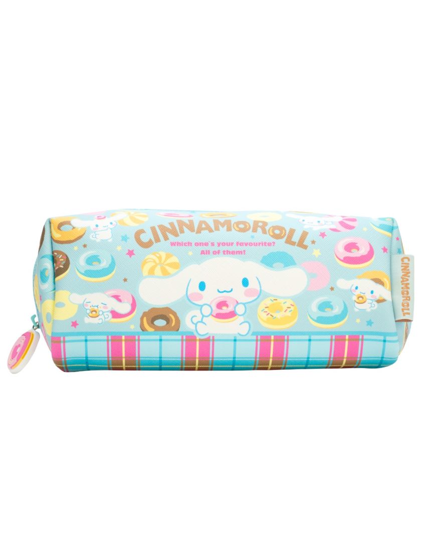 Cinnamoroll Donuts PU Pencil Case with Zip Puller | MINISO