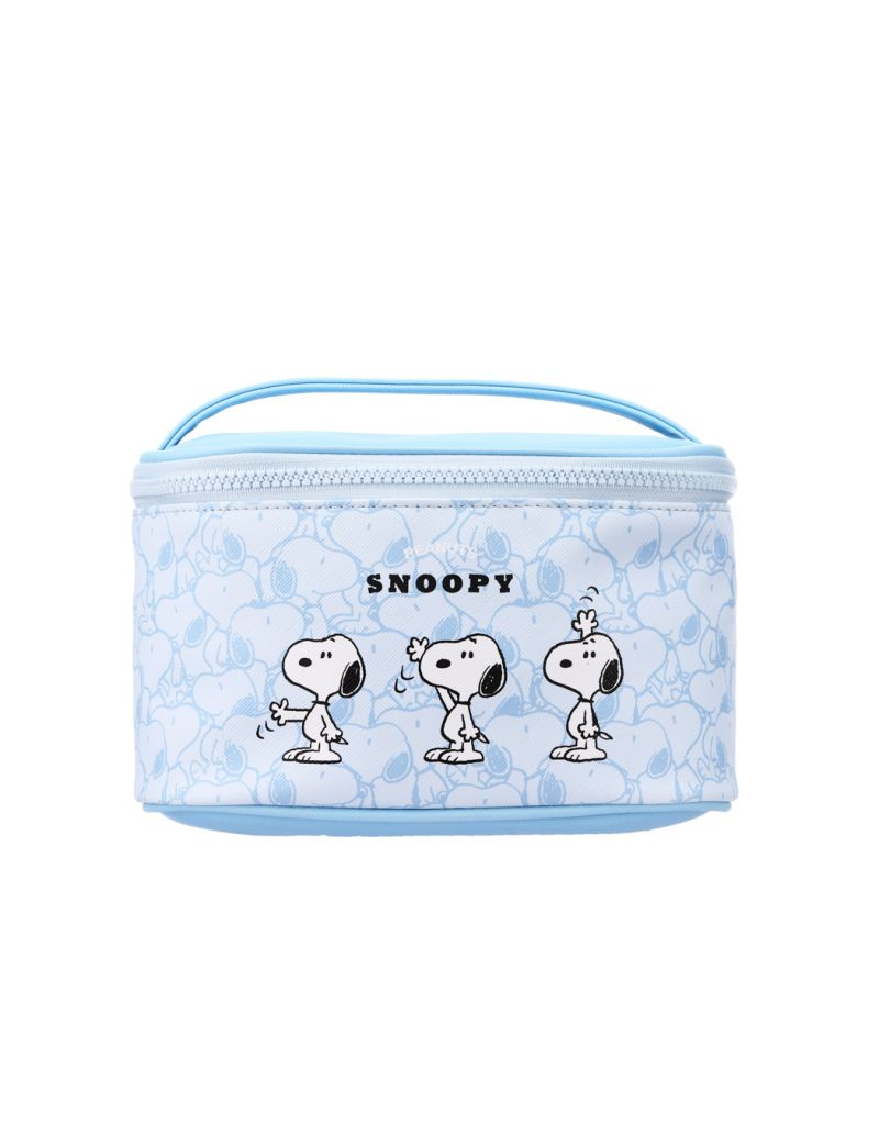 Snoopy Collection Light Blue Makeup Case | MINISO