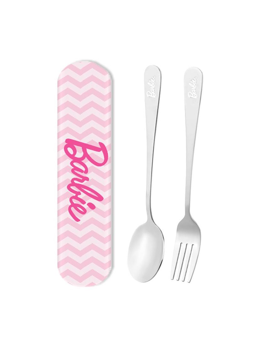 Barbie Collection Flatware Set (Fork & Spoon) | MINISO