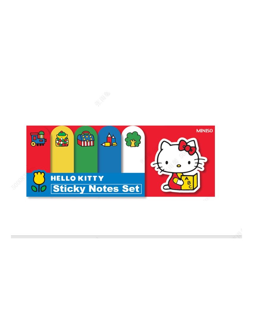 Hello Kitty Fun School Sticky Notes | MINISO