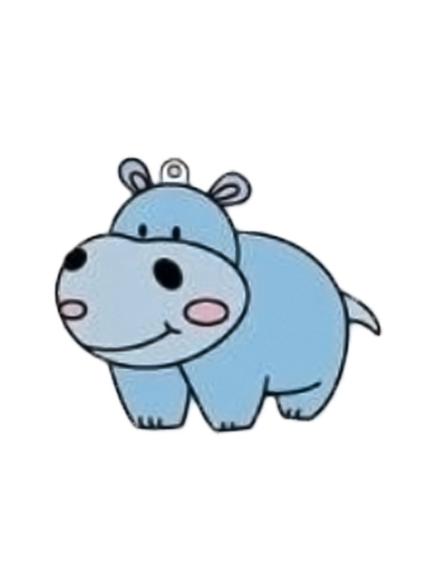 Colouring Suncatcher - Hippo | MINISO