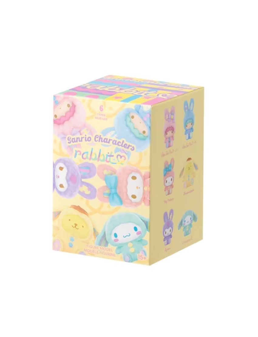 Sanrio Characters Rabbit Series Flock Blind Box Figure | MINISO