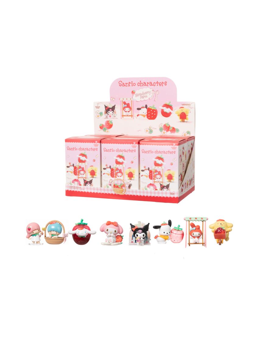 Sanrio Strawberry Field Blind Box | MINISO