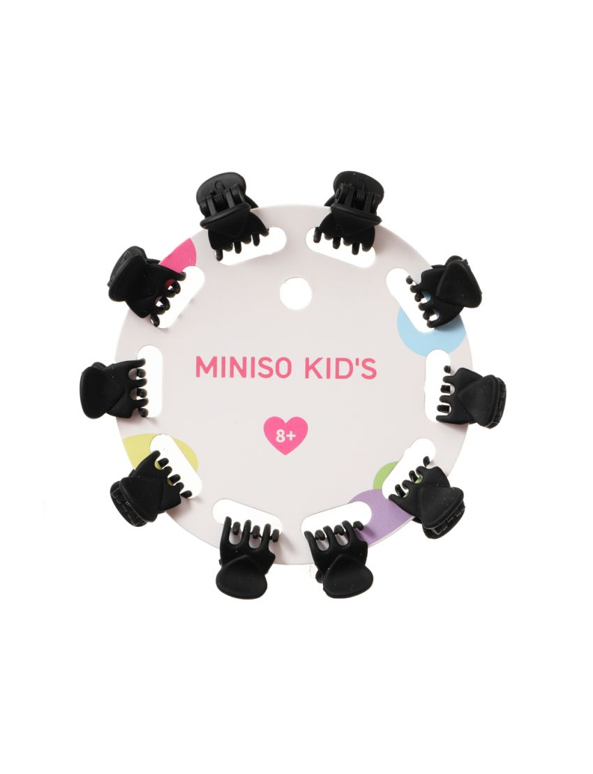 MINISO Matte Mini Hair Claw Clips 10 Pieces | MINISO