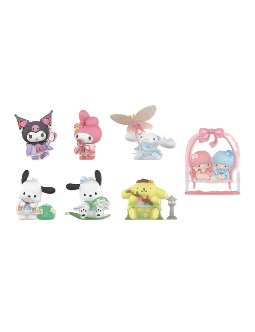 Sanrio Rhyme Flower Collection Blind Box | MINISO