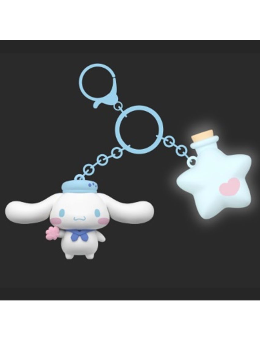 Sanrio Cinnamoroll Beach LED Light Up Keychain | MINISO